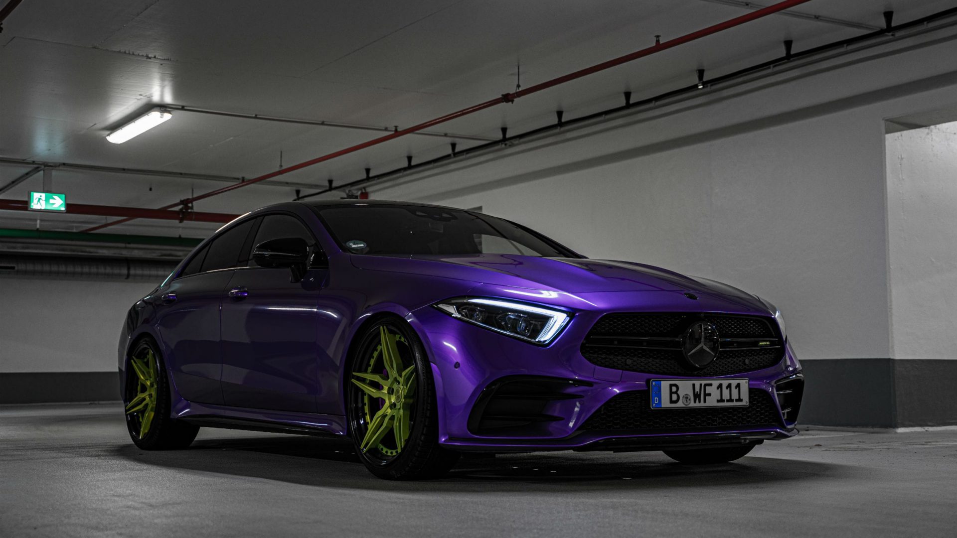 Mercedes-AMG CLS 53 C257 - Vollfolierung in PWF Limited Edition - Pedal ...