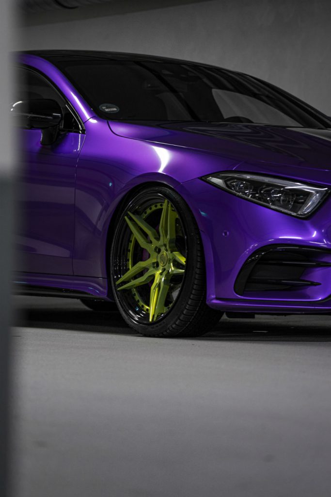 Mercedes-AMG CLS 53 C257 - Vollfolierung in PWF Limited Edition - Pedal ...