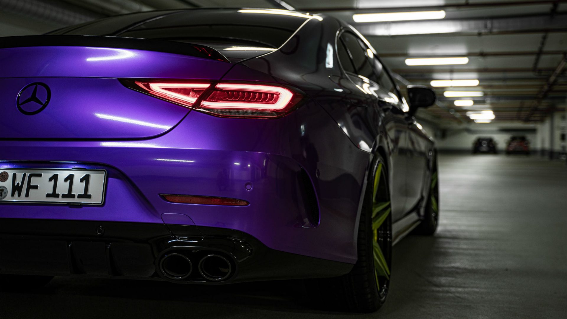 Mercedes-AMG CLS 53 C257 - Vollfolierung in PWF Limited Edition - Pedal ...