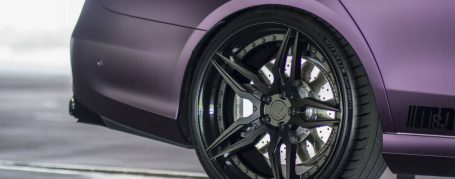 Mercedes-AMG E63 W213 - Vollfolierung in KPMF Purple/Black Iridescent ...