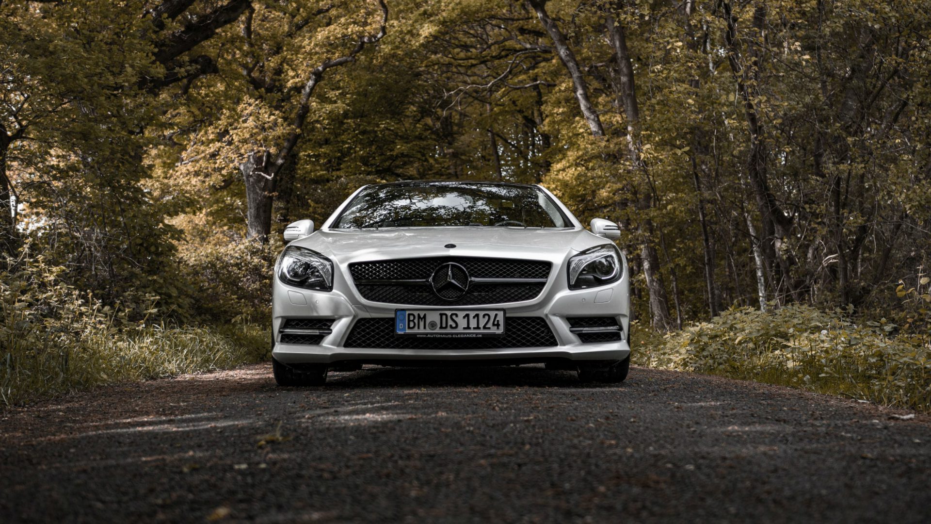 Mercedes SL 500 R231 - Folierung in Avery Diamond White - M&D exclusive ...