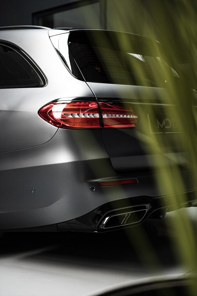 Mercedes-AMG E63s S213 T-Modell - Wrapping in PWF Matt Dark Charcoal CC ...