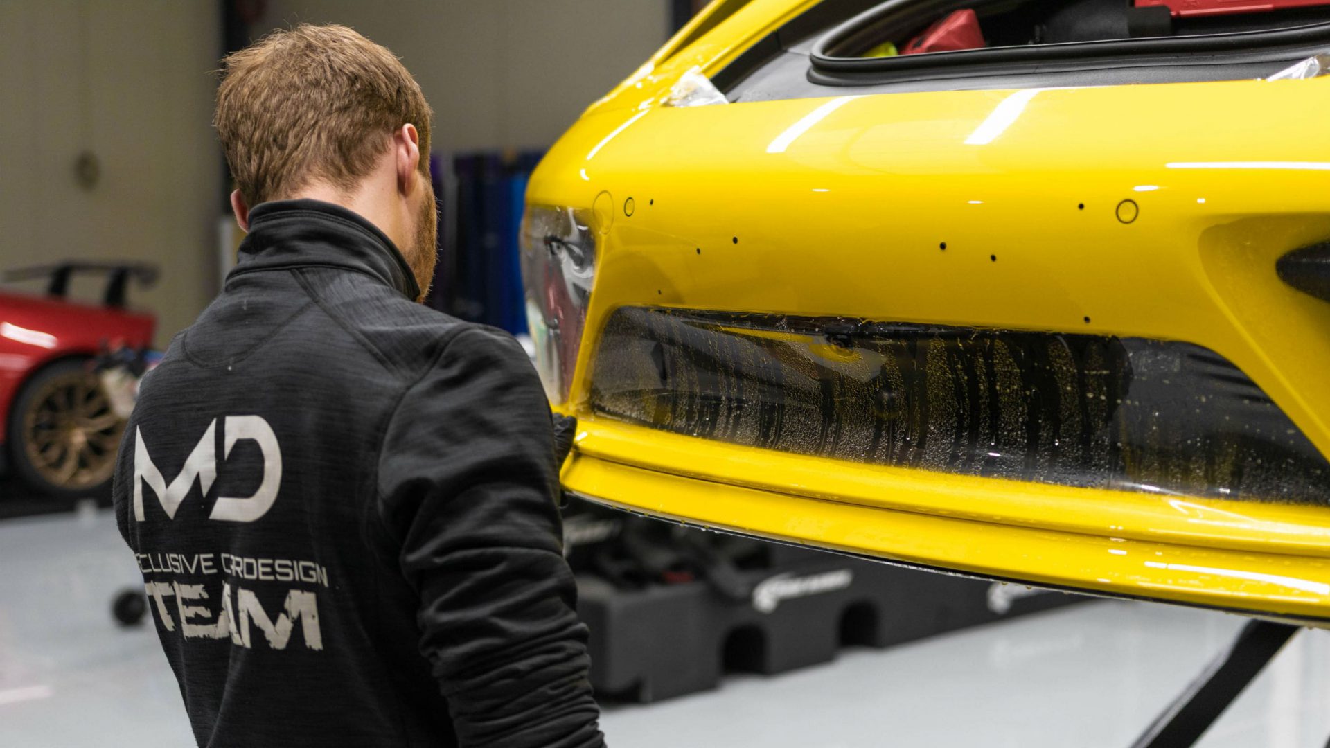 Porsche 911 4 S 992 Lackschutzfolie Hexis BODYFENCE PPF Paint ...