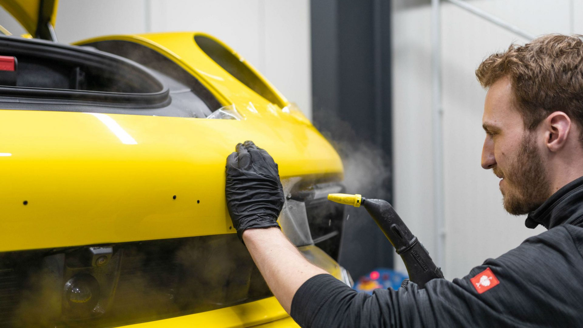 Porsche 911 4 S 992 Lackschutzfolie Hexis BODYFENCE PPF Paint ...