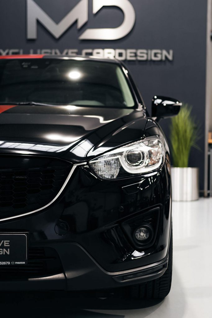 Mazda CX5 Designfolierung - Two Face Design in PWF Ruby Red - M&D ...