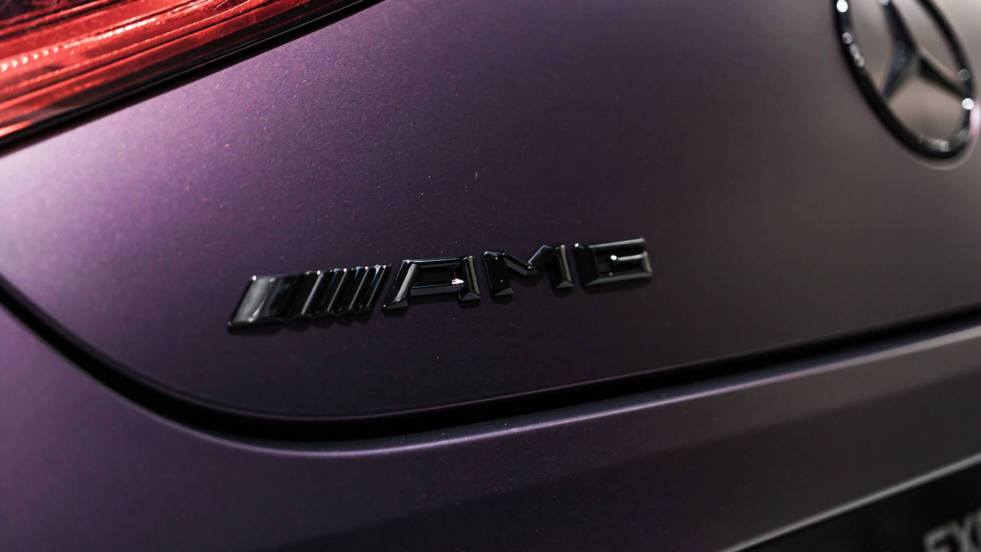 Mercedes-AMG CLS 53 C257 - Folierung in PWF Matt Midnight Purple CC ...