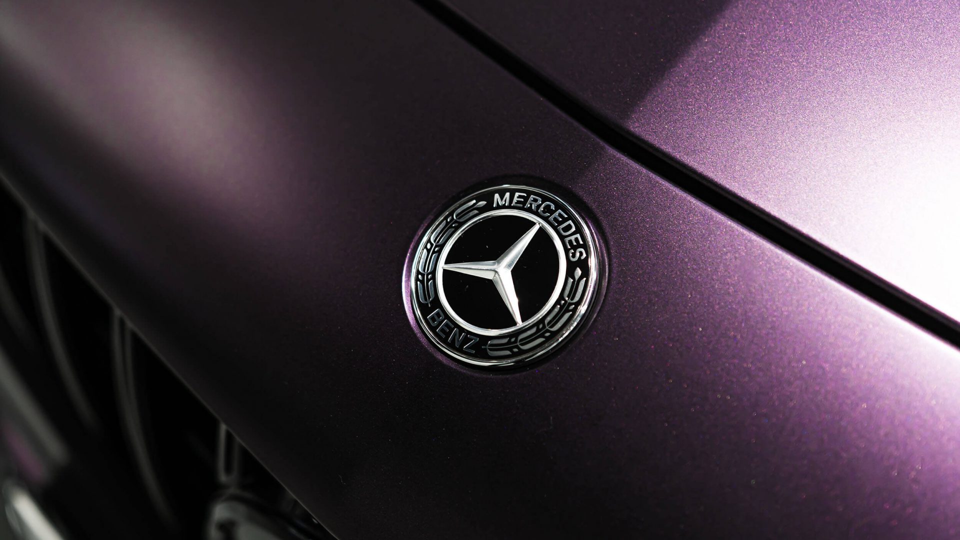 Mercedes-AMG CLS 53 C257 - Folierung in PWF Matt Midnight Purple CC ...