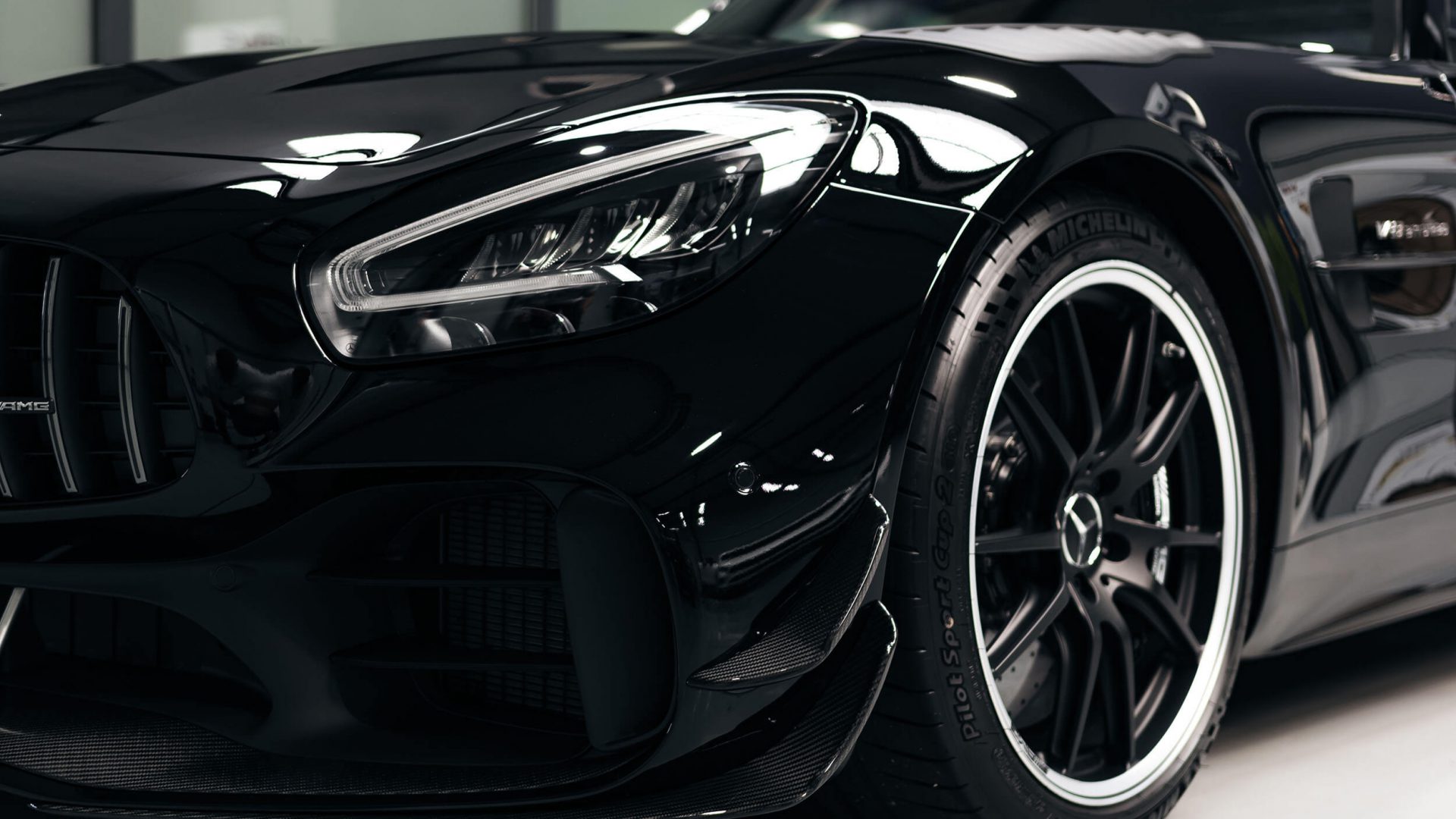 Mercedes-AMG GT R PRO - Steinschlagschutzfolierung - XPEL Ultimate Plus PPF Lackschutz Folie - M ...