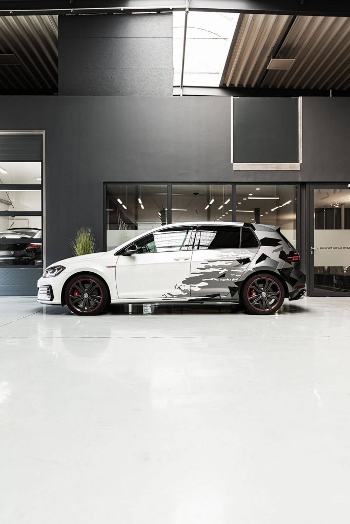 Volkswagen Golf 7 GTI - Designfolierung - Colorshift-Effekt - M&D ...