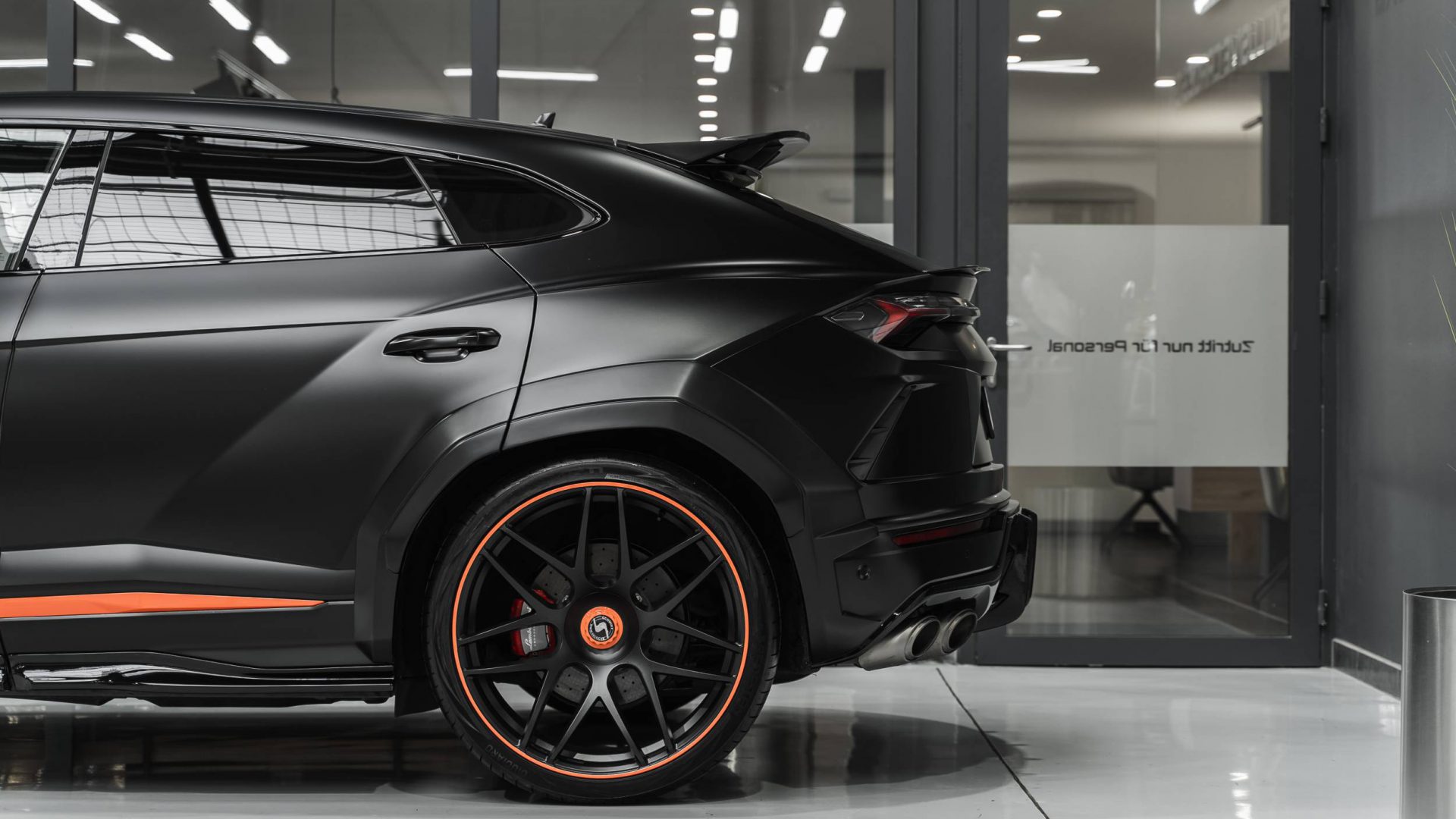 Lamborghini Urus Nero Noctis Matte - Lackschutzfolierung - XPEL STEALTH ...