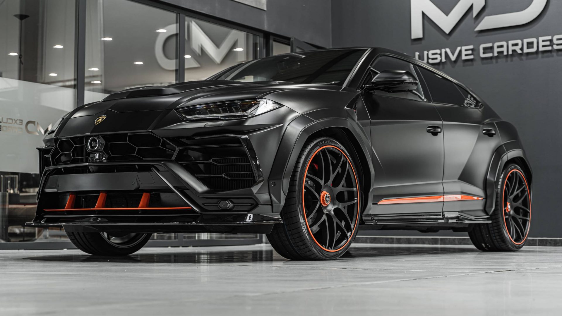 Lamborghini Urus Nero Noctis Matte - Paint Protection - XPEL STEALTH Satin Finish - M&D ...