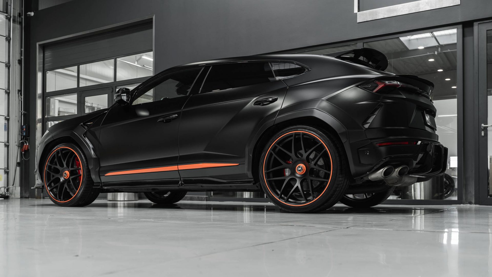 Lamborghini Urus Nero Noctis Matte - Paint Protection - XPEL STEALTH Satin Finish - M&D ...