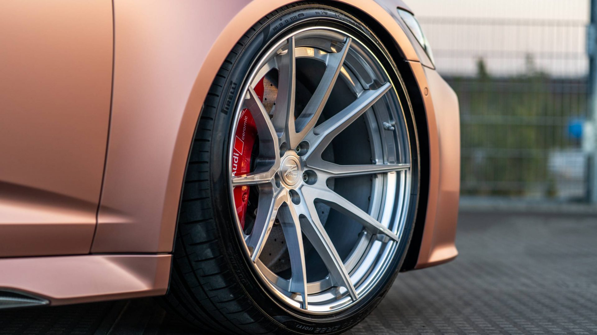 Audi RS6 C8 - Wrapping in PWF Matt Royal Rose - M&D exclusive cardesign